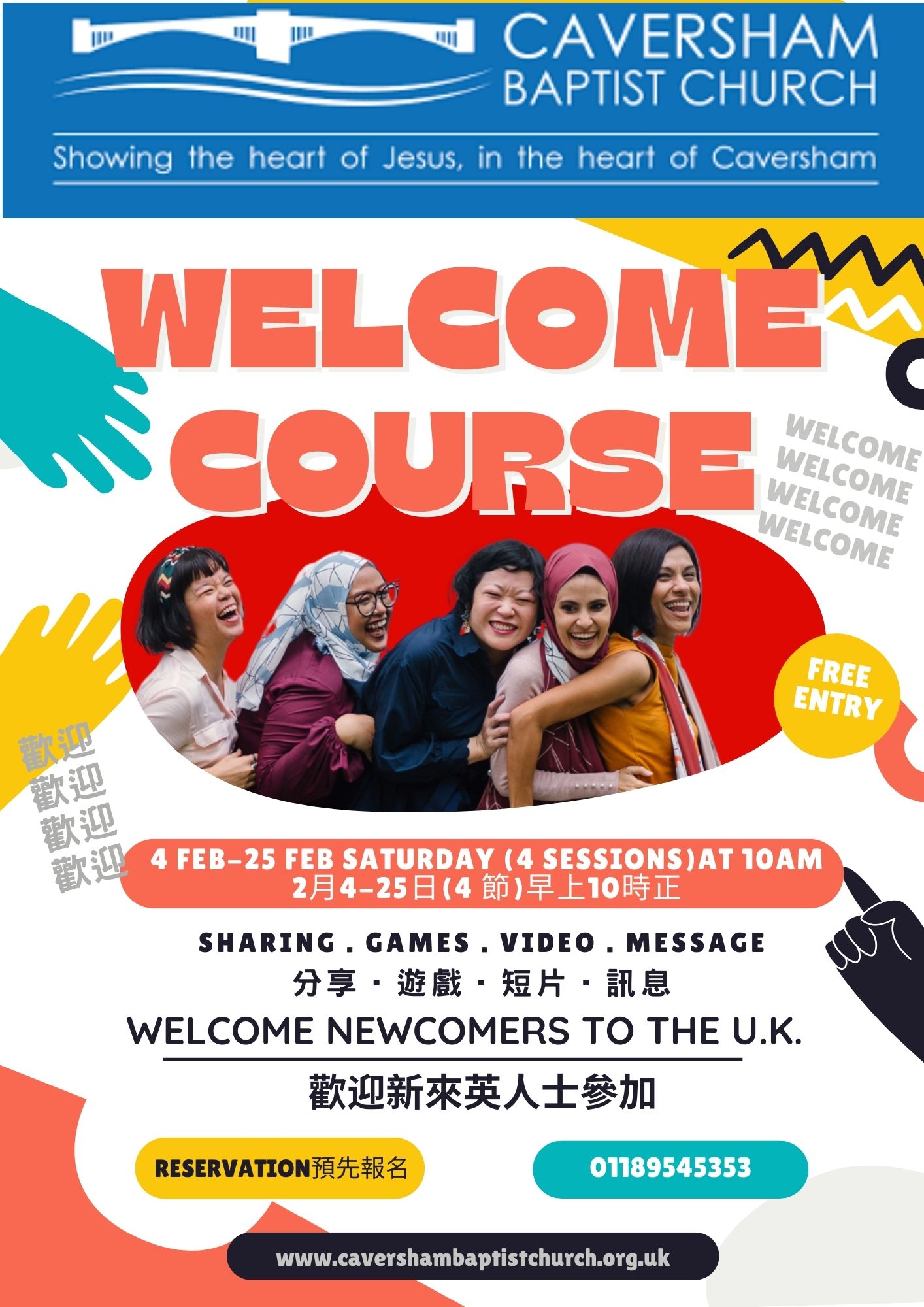 Caversham Baptist Church : Welcome Course